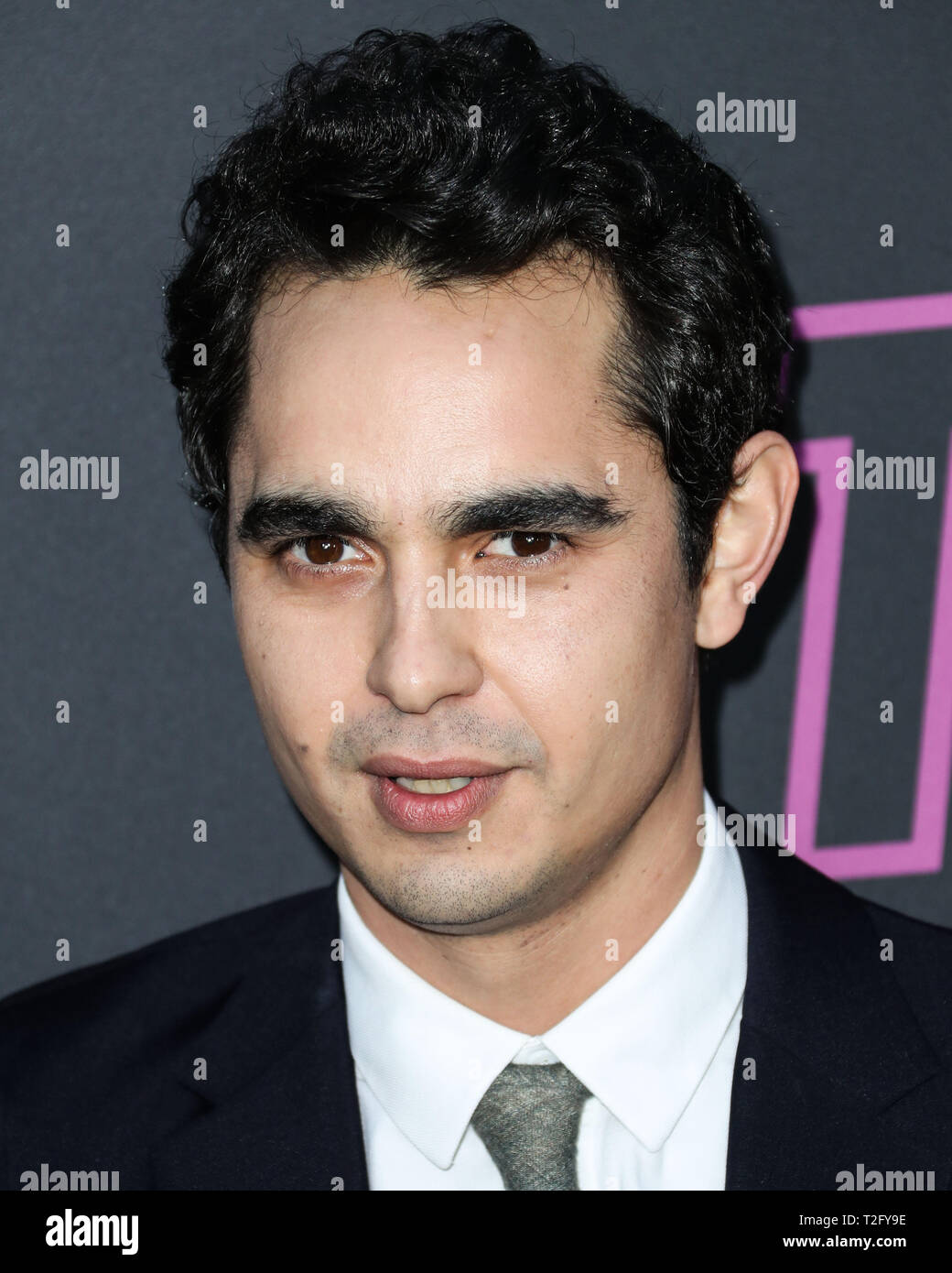 HOLLYWOOD, LOS ANGELES, CALIFORNIA, USA - APRIL 02: Actor Max Minghella ...