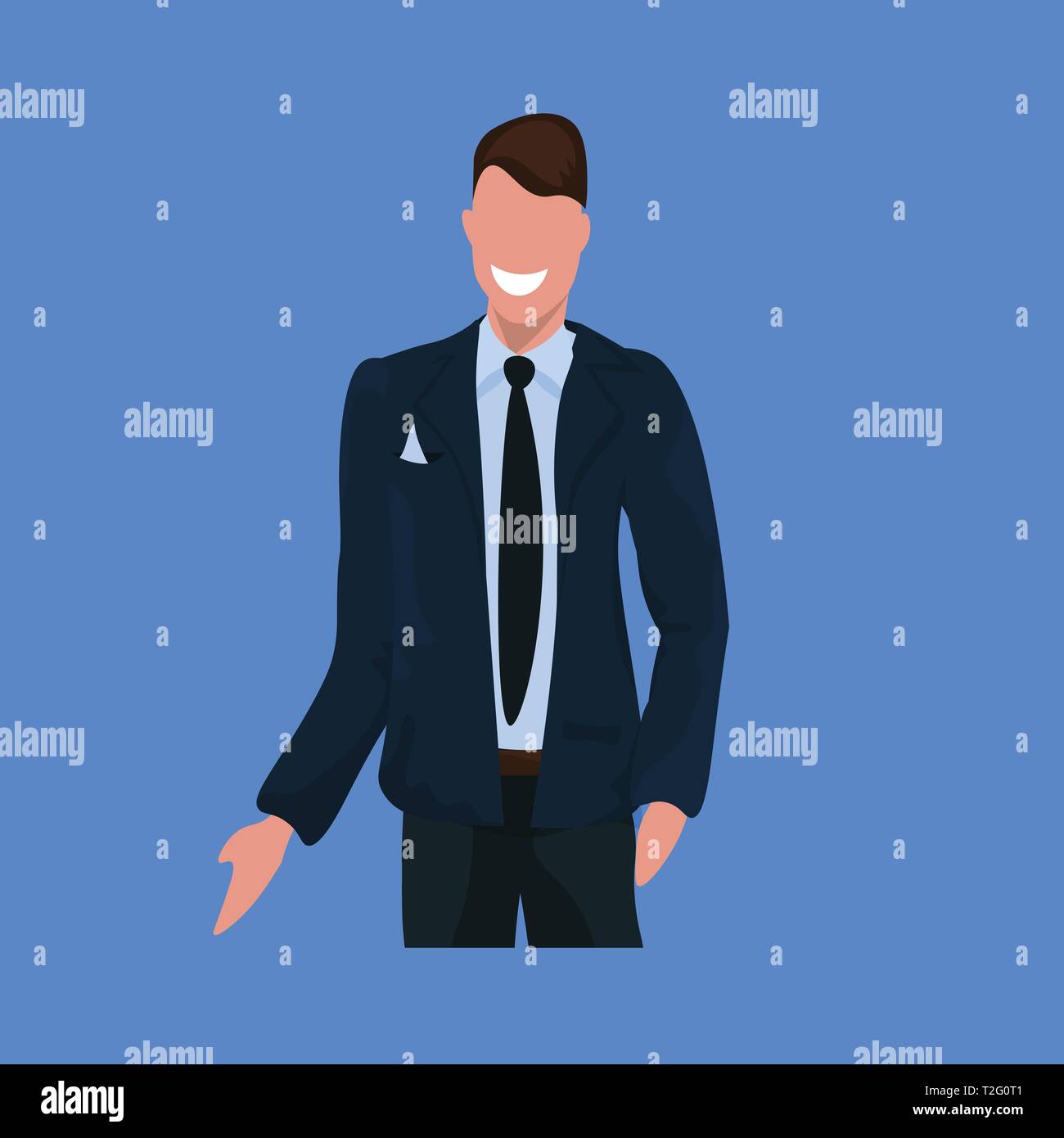 Portrait successful lawyer in Stock Vector Images - Alamy