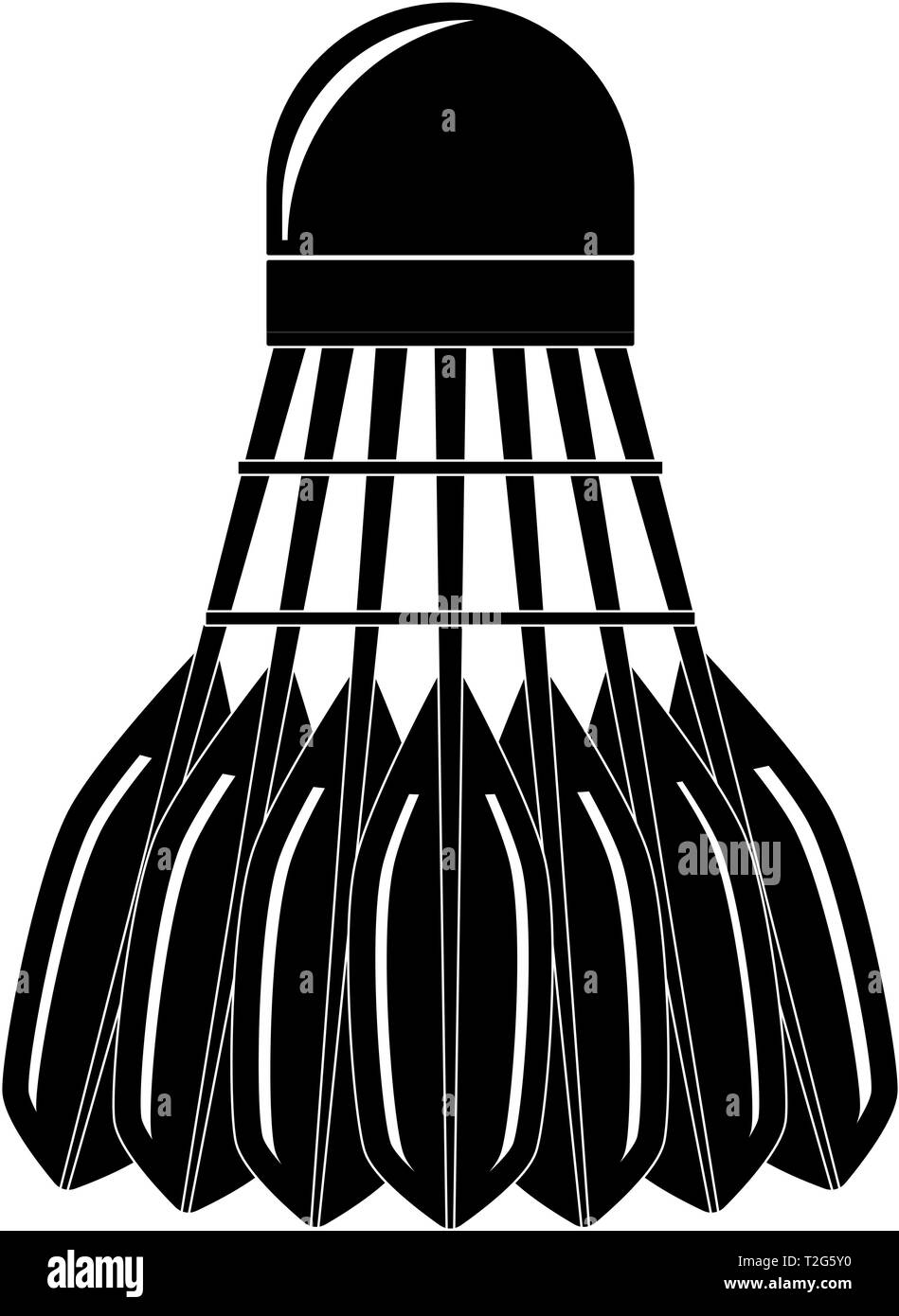 Shuttlecock Stock Vector Images - Alamy
