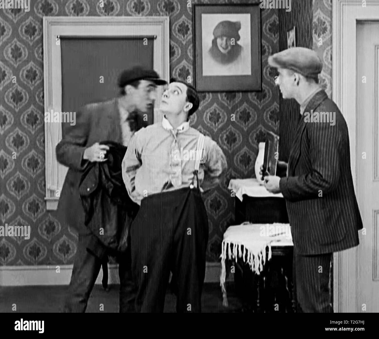 Buster Keaton Movie screen 1920 Stock Photo - Alamy