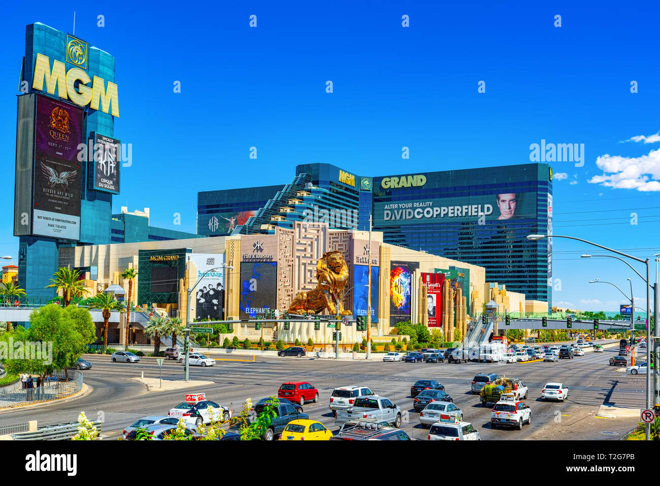 Mgm Lion Entrance Mgm Hotel High Resolution Stock Photography and Images - Alamy