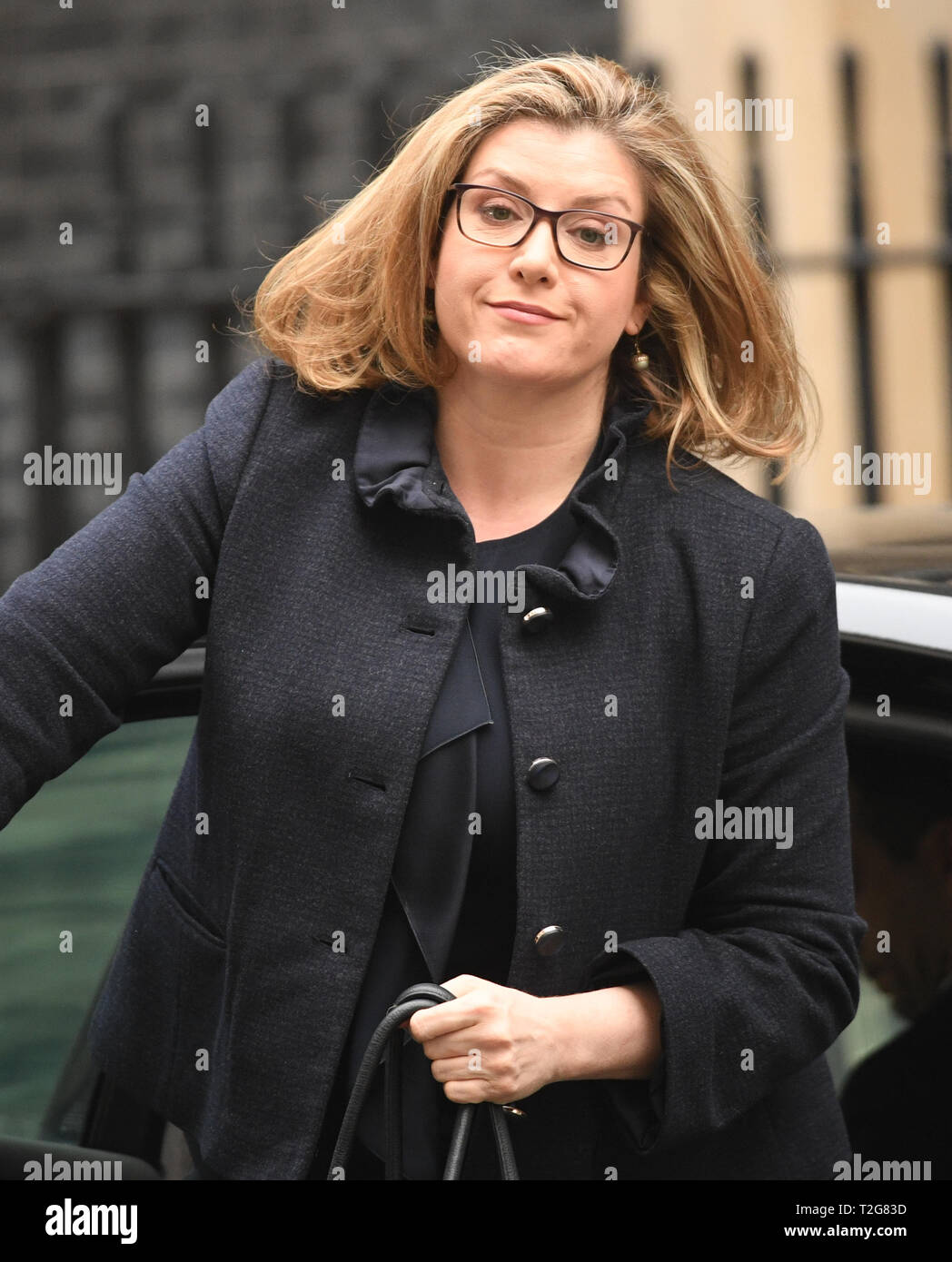 International Development Secretary Penny Mordaunt arrives in Downing ...