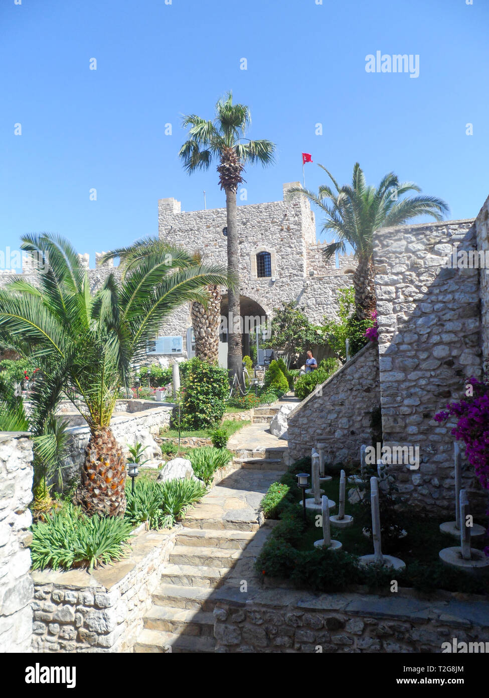 Marmaris Castle and museum, Marmaris, Mugla province, Turkey Stock ...