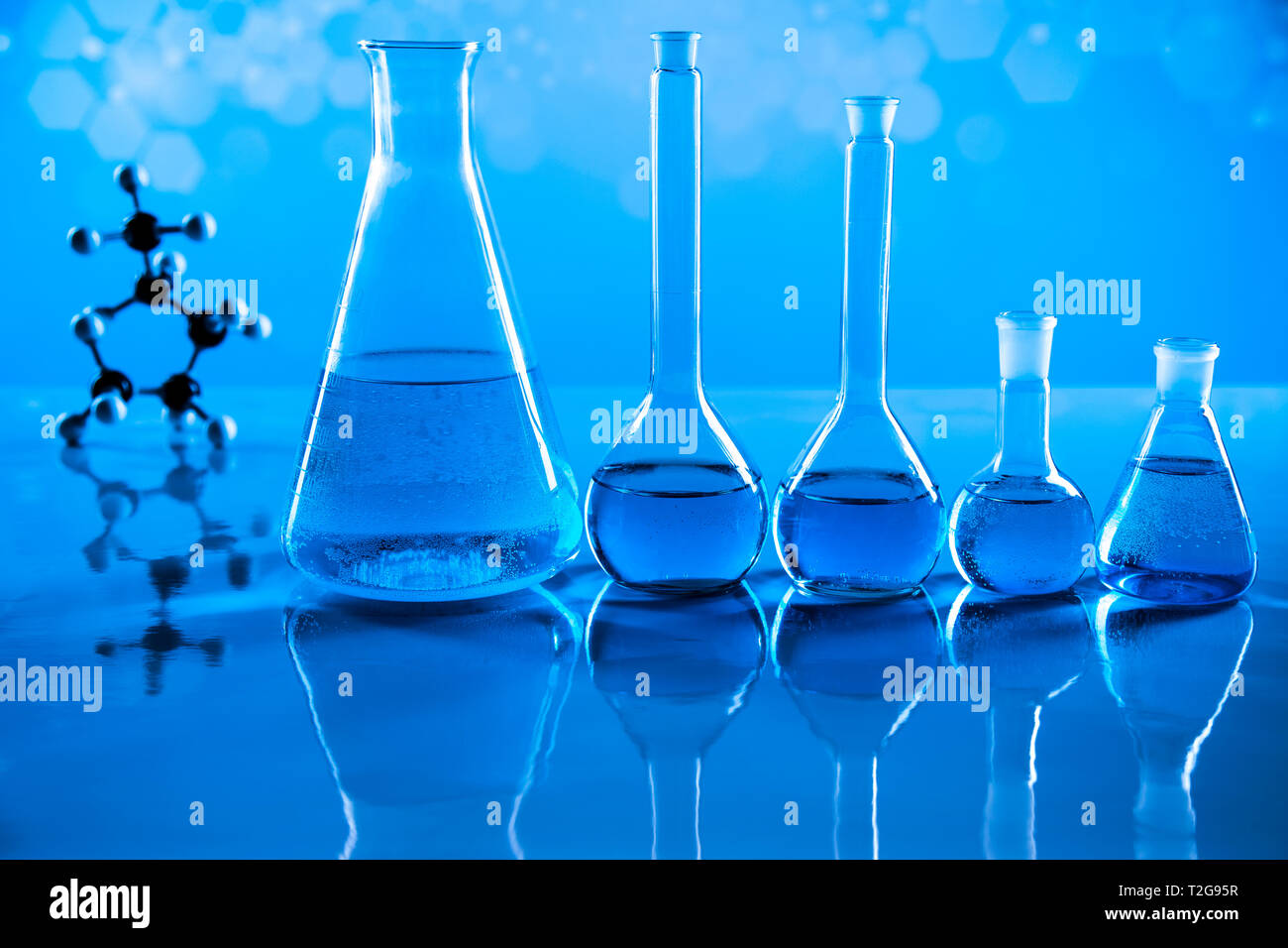 Science experiment,Laboratory equipment, Development background Stock ...