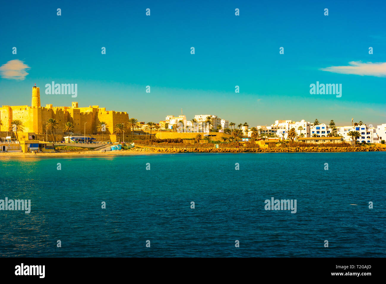 Monastir and beach hi-res stock photography and images - Alamy