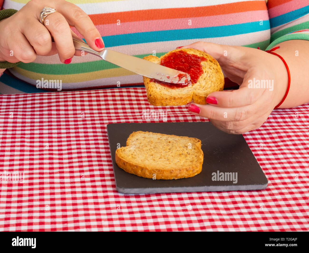 Smearing at hi-res stock photography and images - Alamy