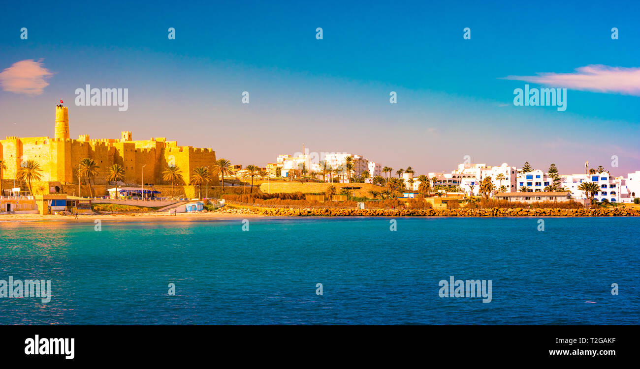 Monastir in Tunisia is an ancient city and popular tourist destination ...