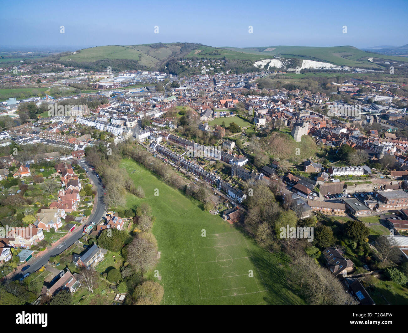 Lewes aerial hi-res stock photography and images - Alamy