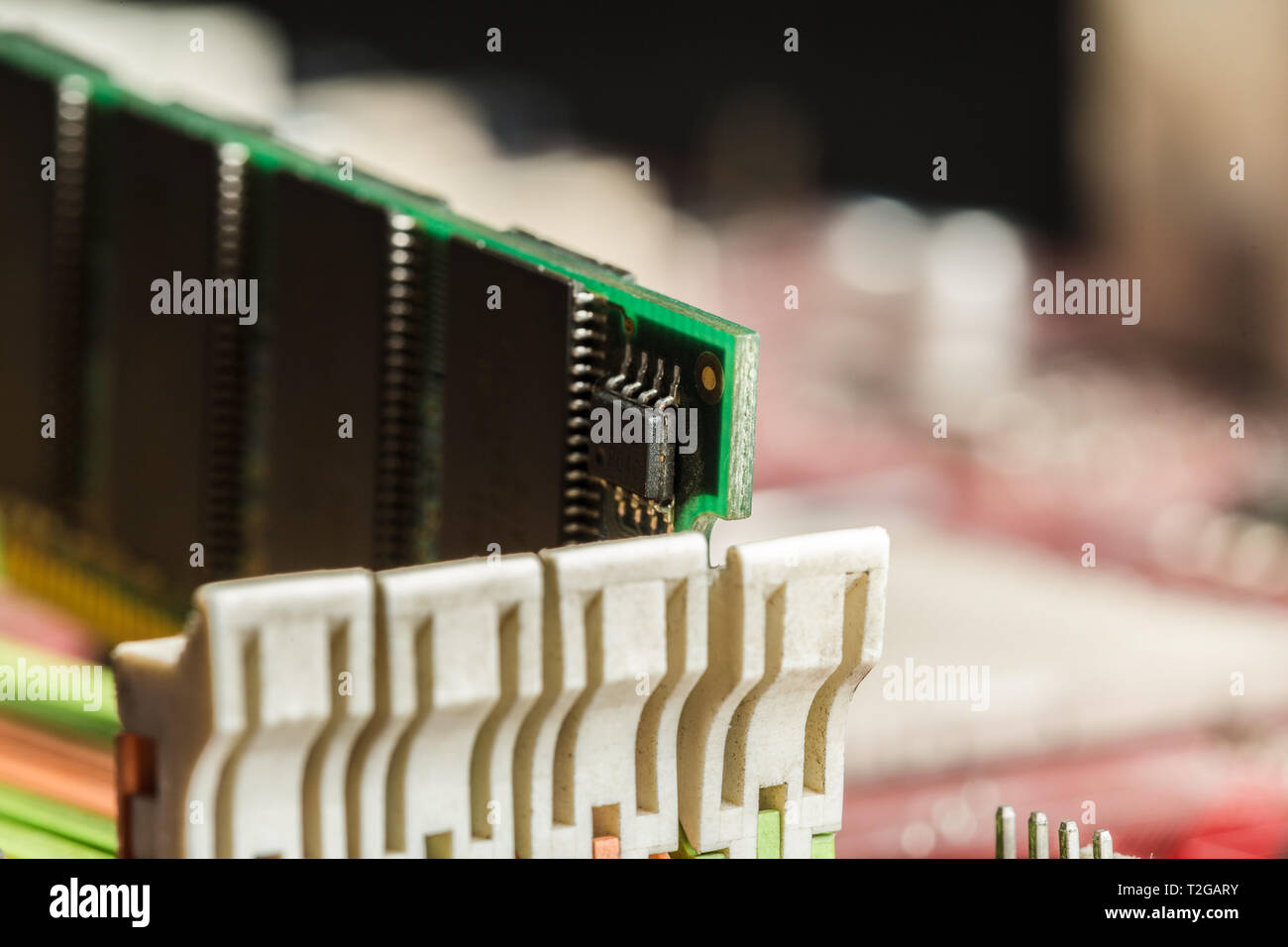 Computerchip, Technology and Electronics Industry Stock Photo - Alamy