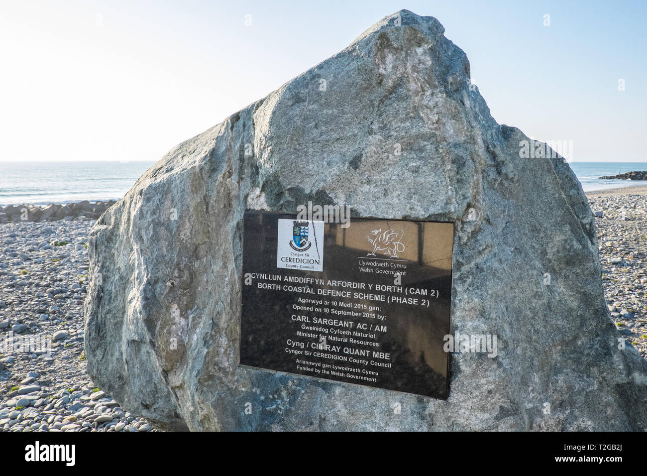 Sea defences,Borth,rural,seaside,beach,holiday,coast,coastal,village ...