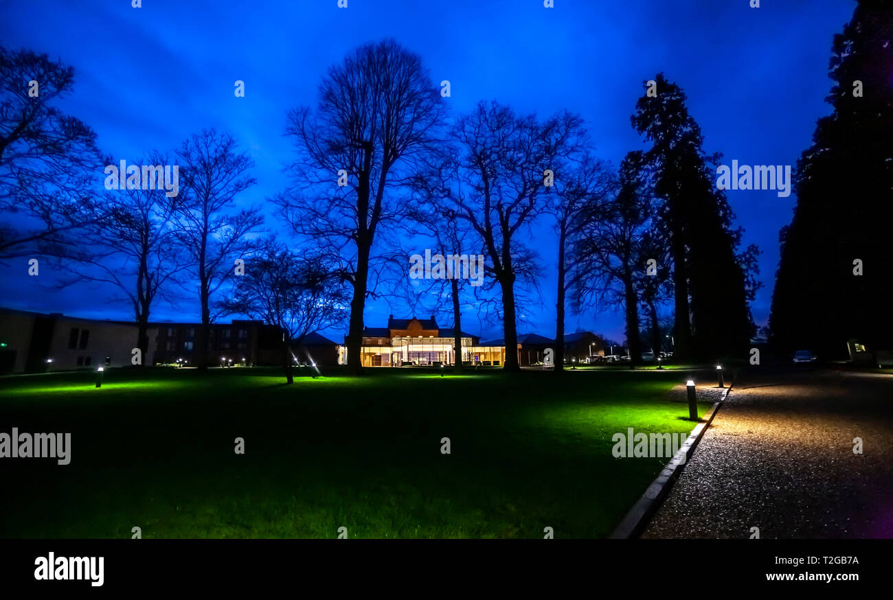 Studley Castle Hotel, Warwickshire Stock Photo - Alamy