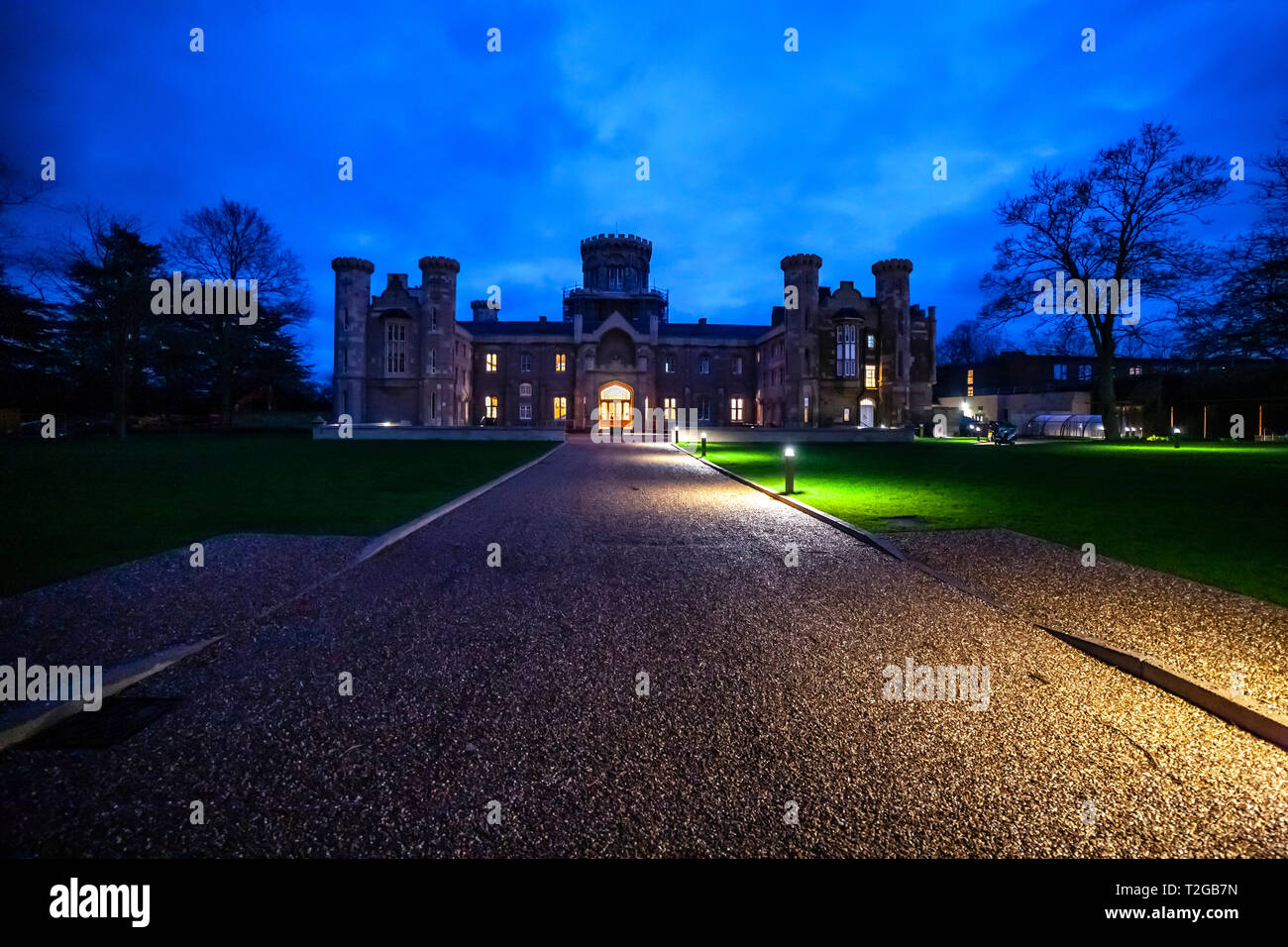 Studley Castle Hotel, Warwickshire Stock Photo - Alamy