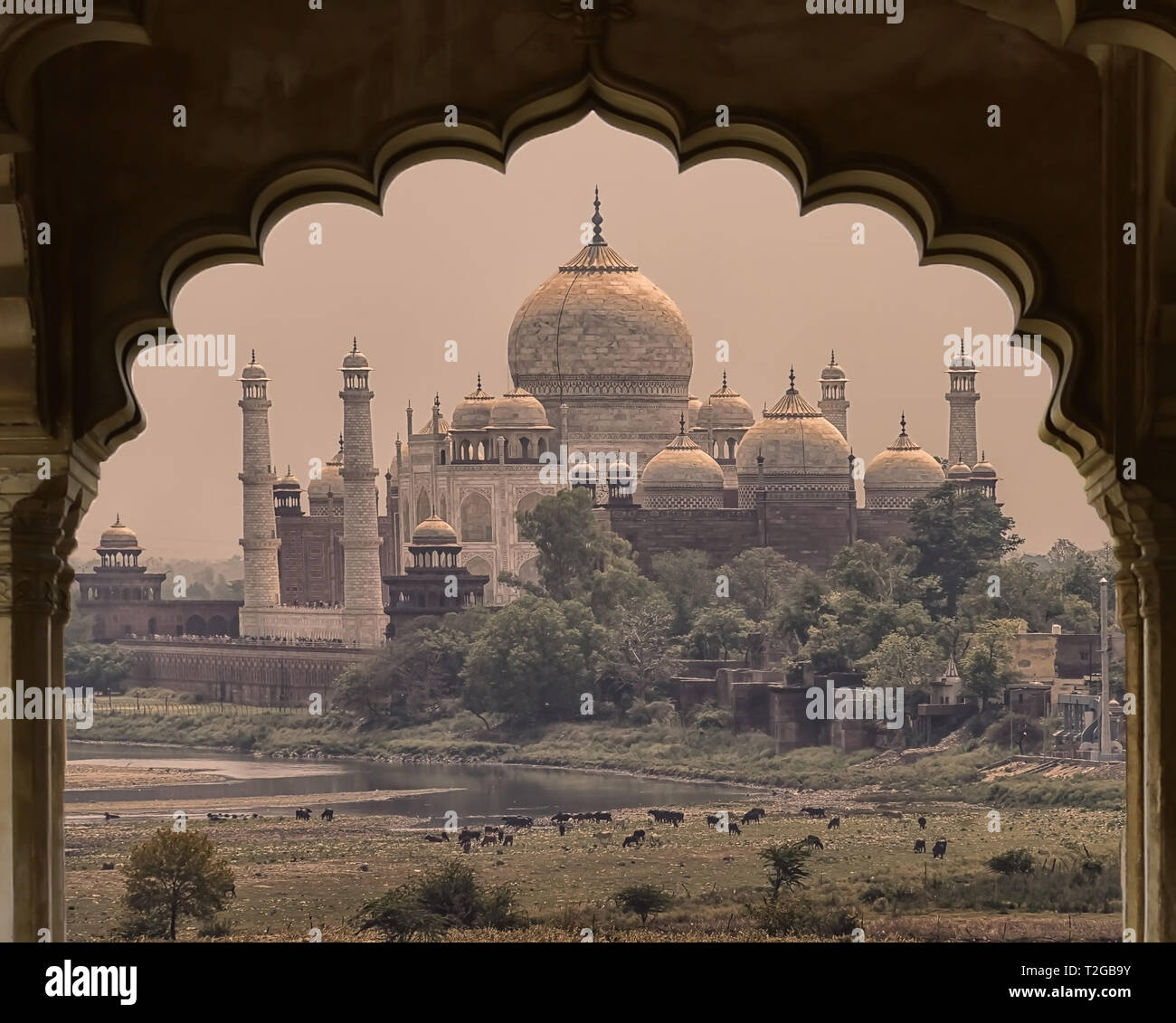 Fort taj mahal hi-res stock photography and images - Alamy