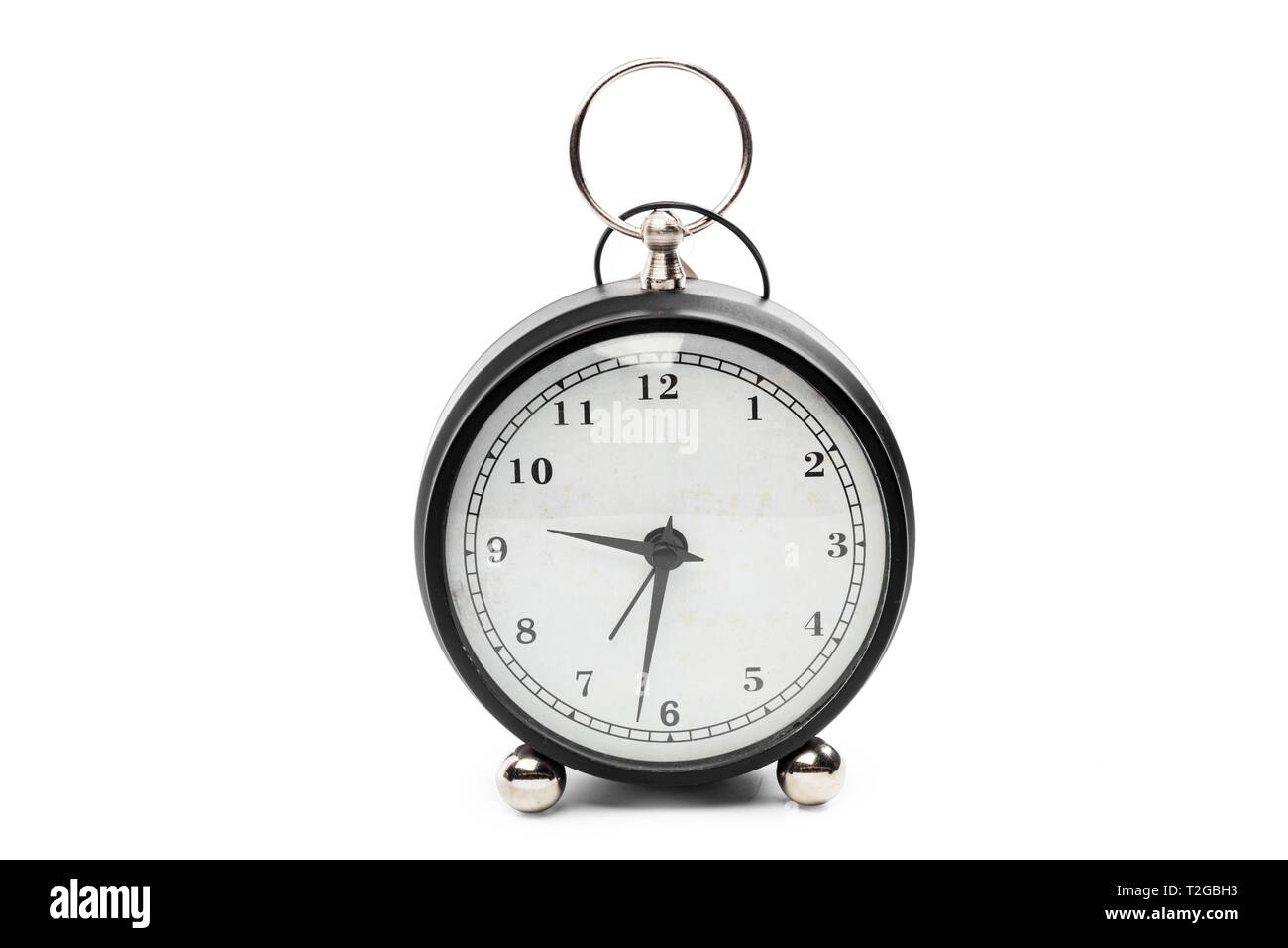old style alarm clock Stock Photo - Alamy