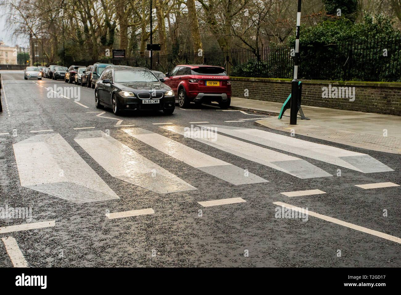 3d zebra crossing road safety hi-res stock photography and images - Alamy