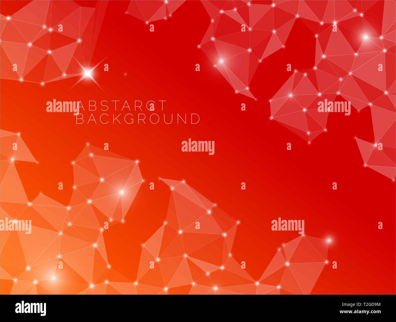 Abstract vector red background made from triangles Stock Vector Image ...