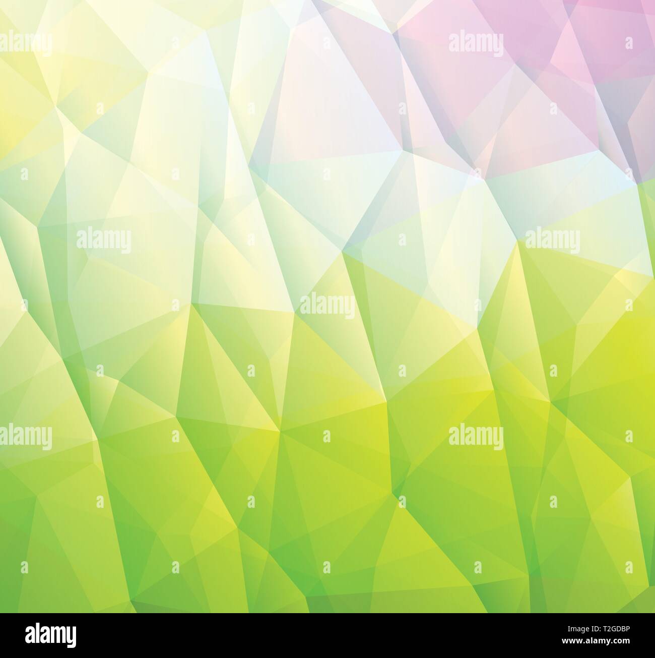 Abstract 3d green vector background made from triangles Stock Vector ...