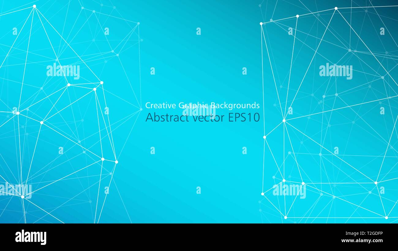 Technology science layout with copy space, geometric pattern vector ...