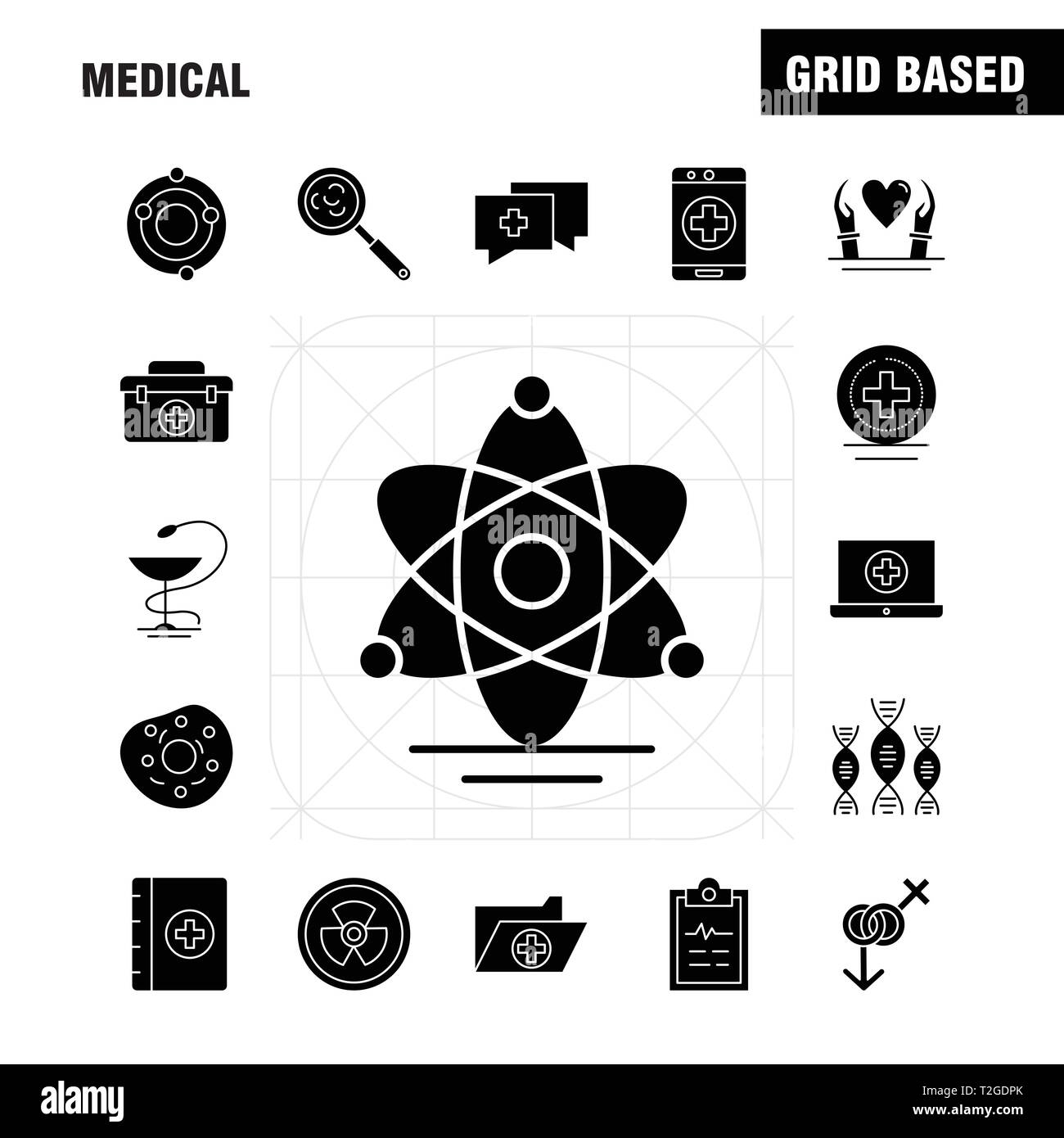 Med kit icon hi-res stock photography and images - Alamy