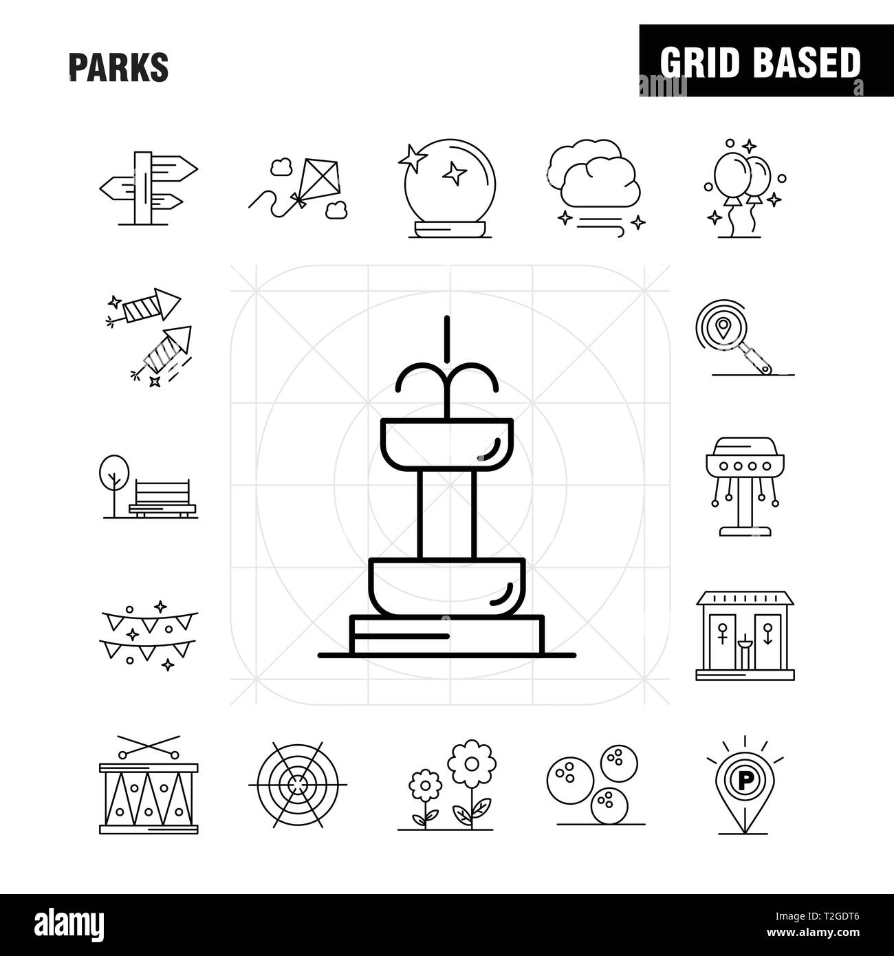 Parking symbols Black and White Stock Photos & Images - Alamy