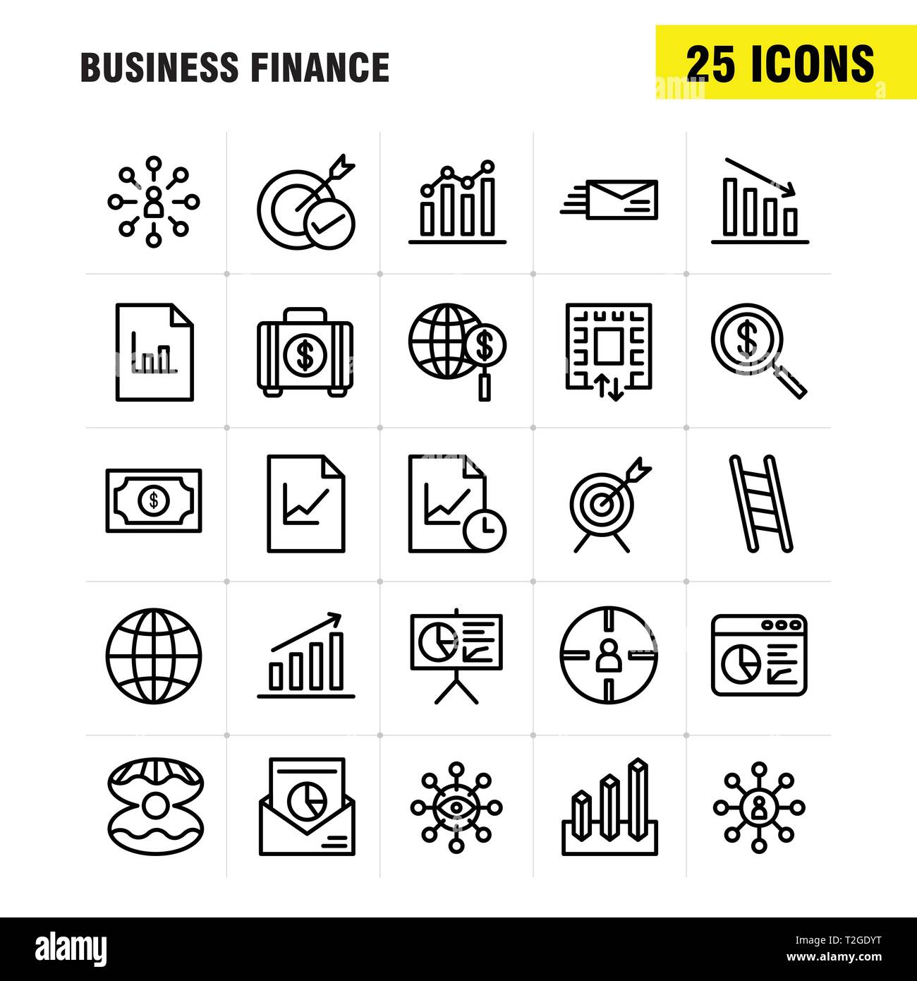 Business Finance Icons
