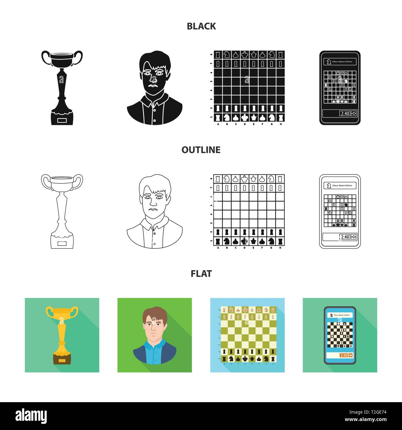 cup,man,chessboard,mobile,winner,face,board,app,trophy,male,phone,bowl ...