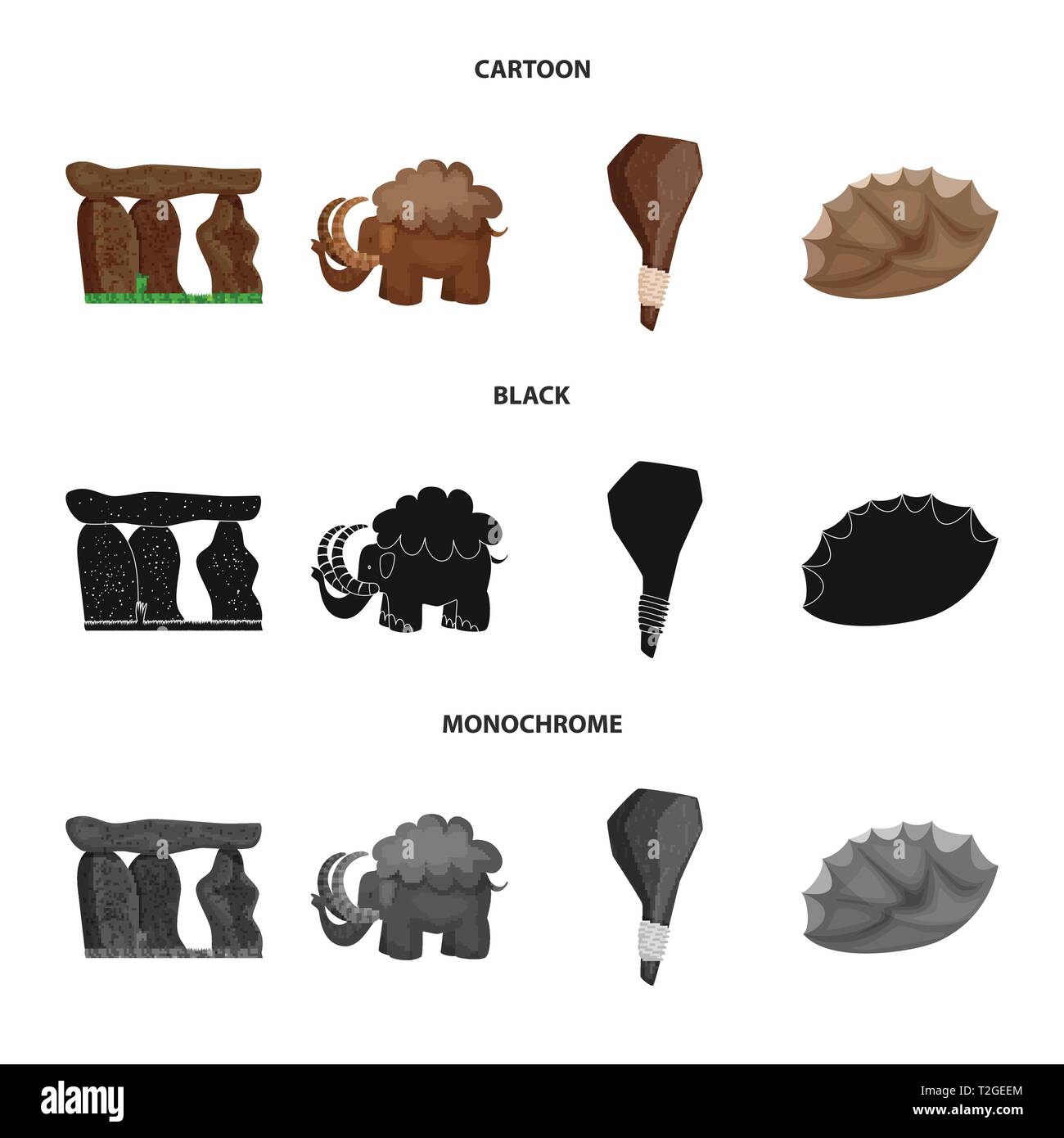 stone,mammoth,cudgel,flint,monolith,animal,weapon,sharp,megalith,wool ...