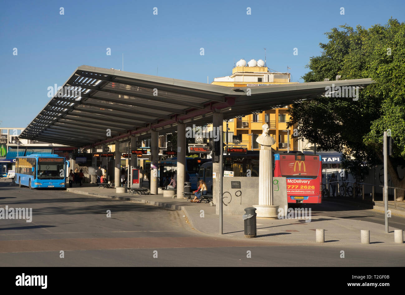 Bus station cyprus hi-res stock photography and images - Alamy