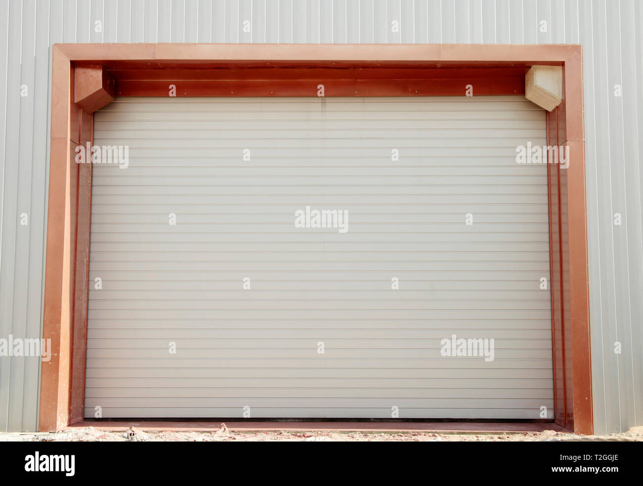 Shutter door factory Stock Photo - Alamy