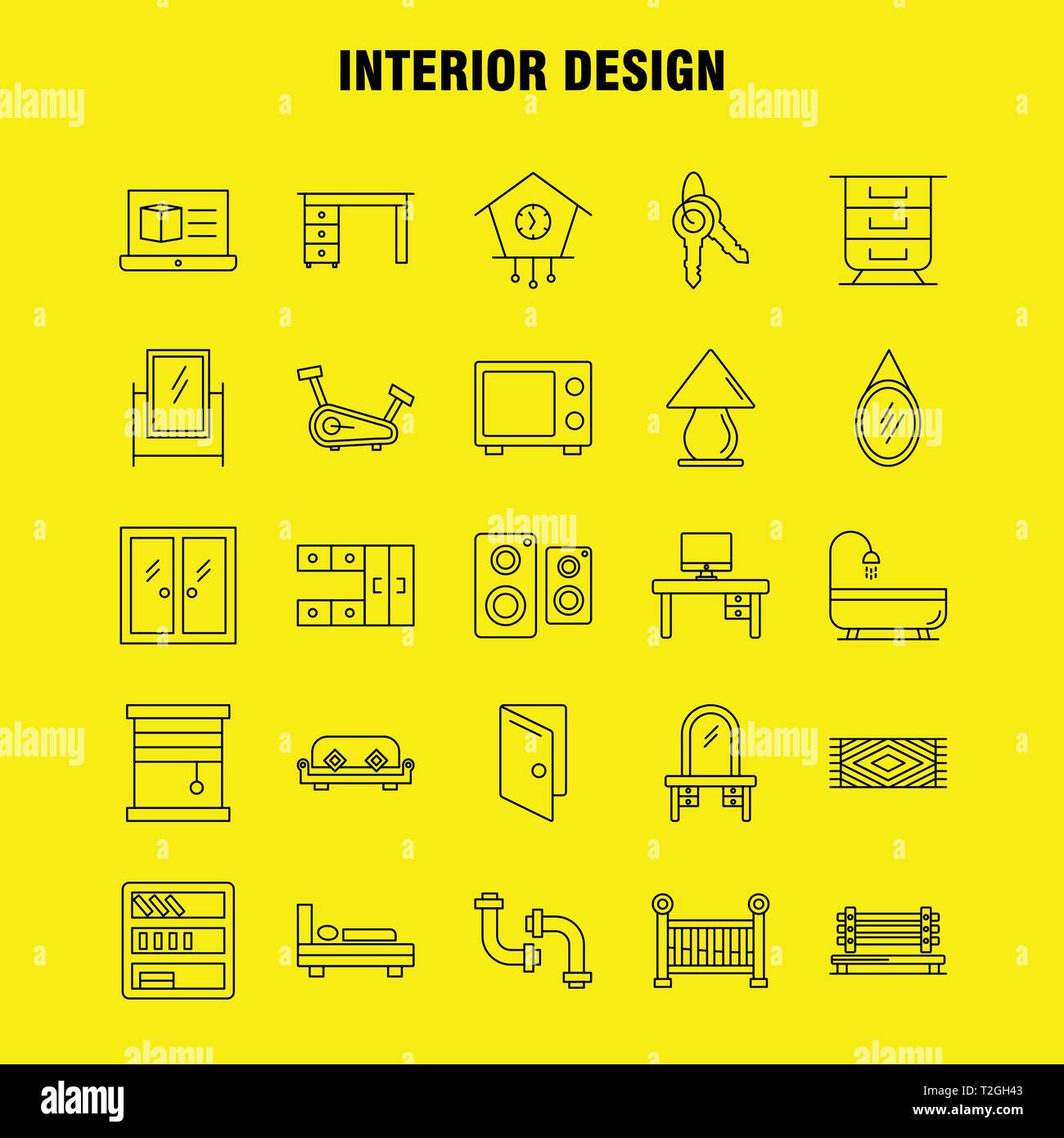 Door Interior Design Symbols