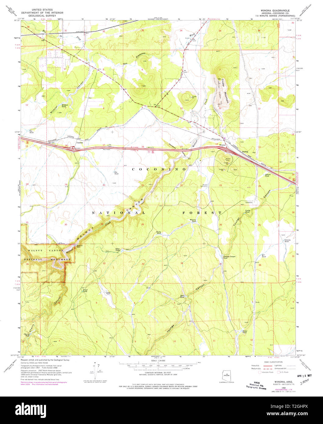 Map of winona hi-res stock photography and images - Alamy