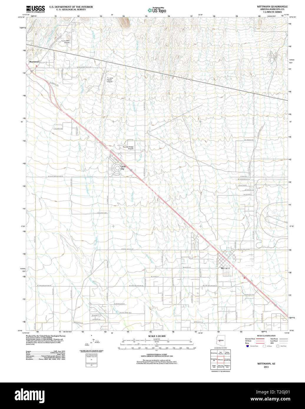 Historical arizona map hi-res stock photography and images - Alamy