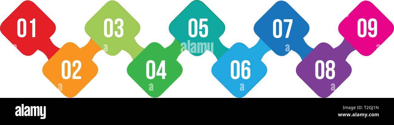 Vector Infographic squares with 9 options or steps. Infographics for ...