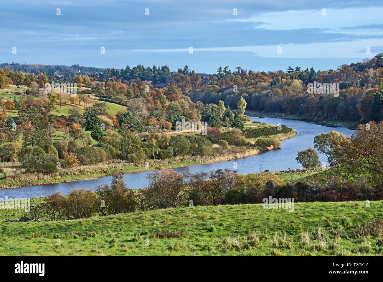 Royal deeside landscape scotland autumn hi-res stock photography and ...