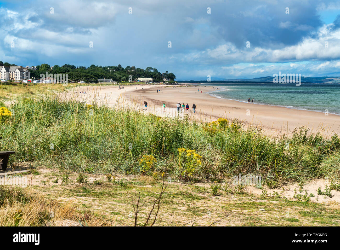 Nairn beach, Moray Firth, Highland Region, Scotland UK Stock Photo - Alamy