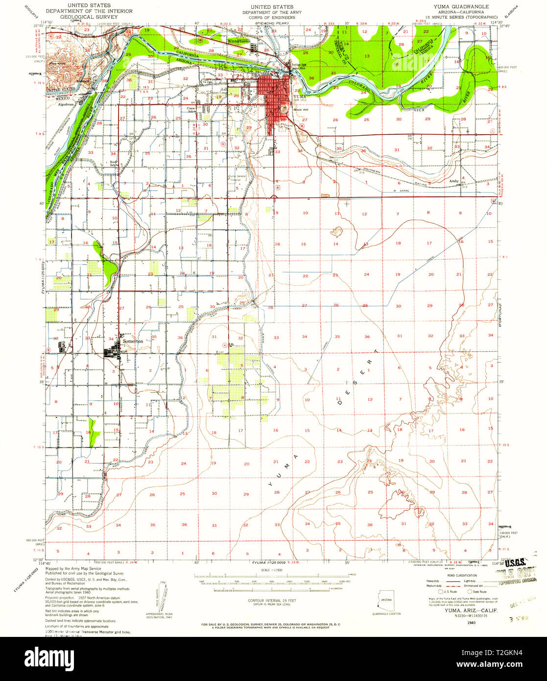 Arizona 1940 hi-res stock photography and images - Alamy