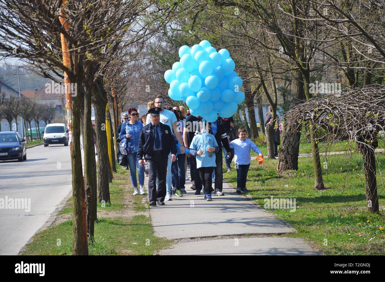2. april World Day of autism Stock Photo - Alamy