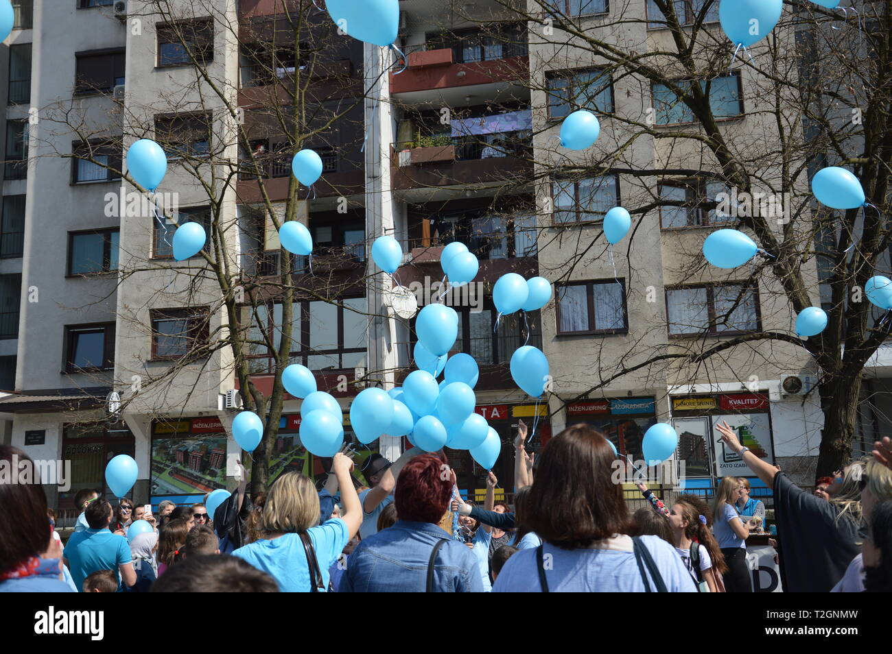 2. april World Day of autism Stock Photo - Alamy