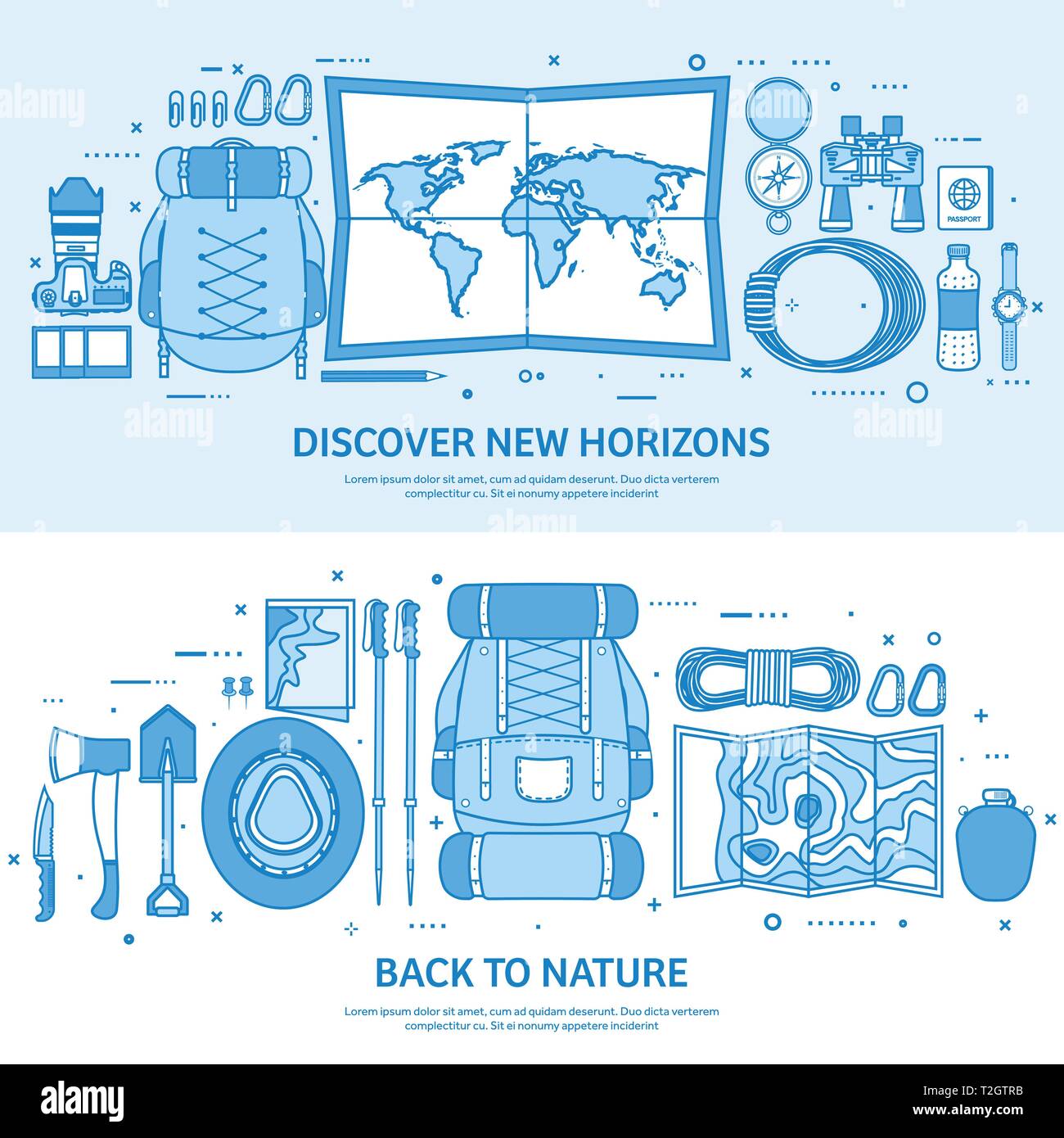 Travel and tourism. World map, earth globe. Trip tour journey, summer ...