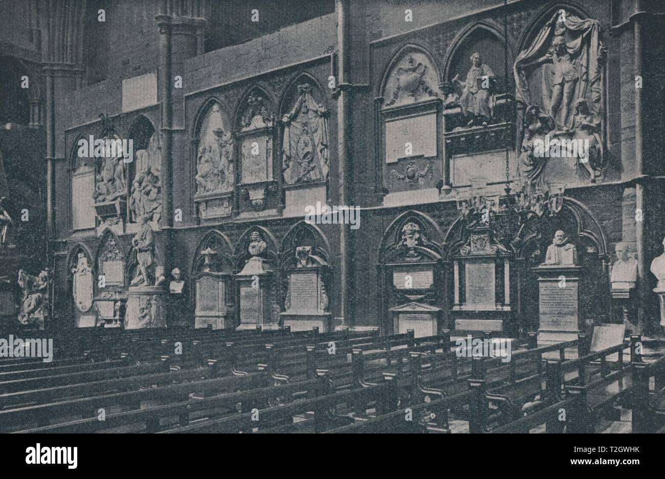 Poet's corner westminster hi-res stock photography and images - Alamy