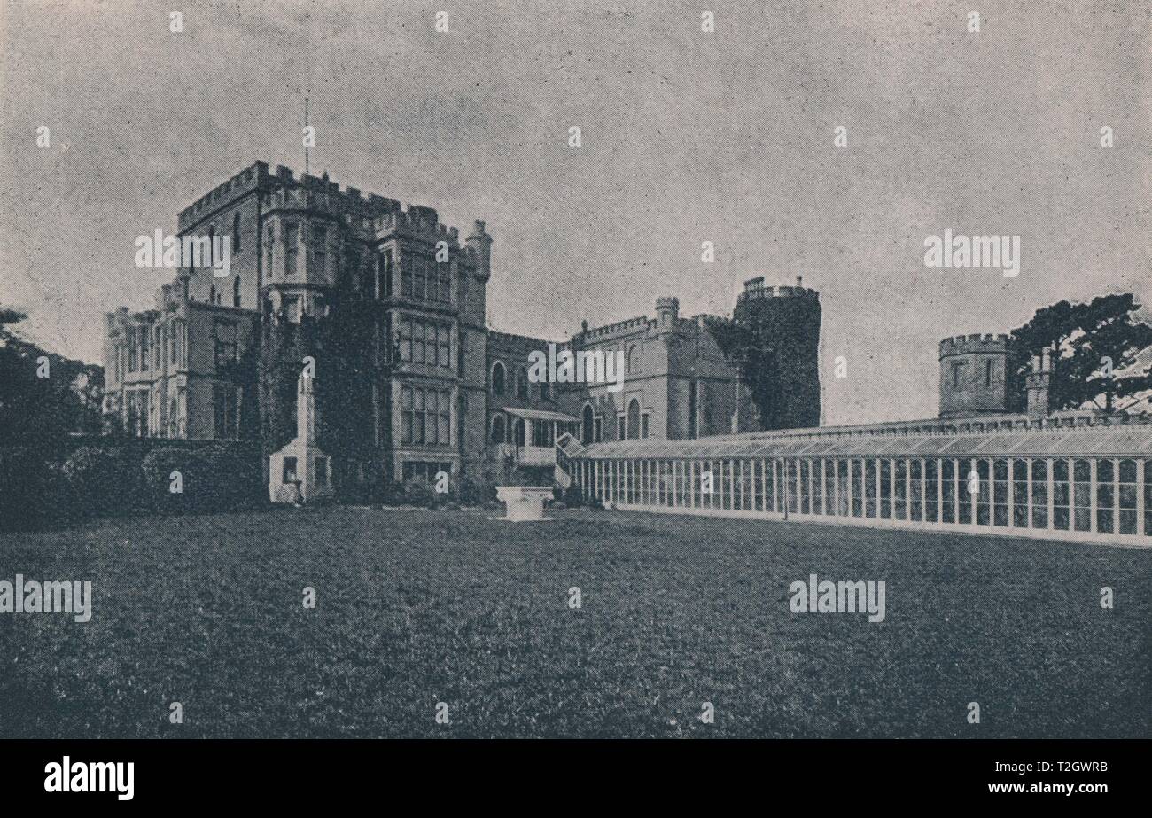 Branksea Castle - Bournemouth Stock Photo - Alamy