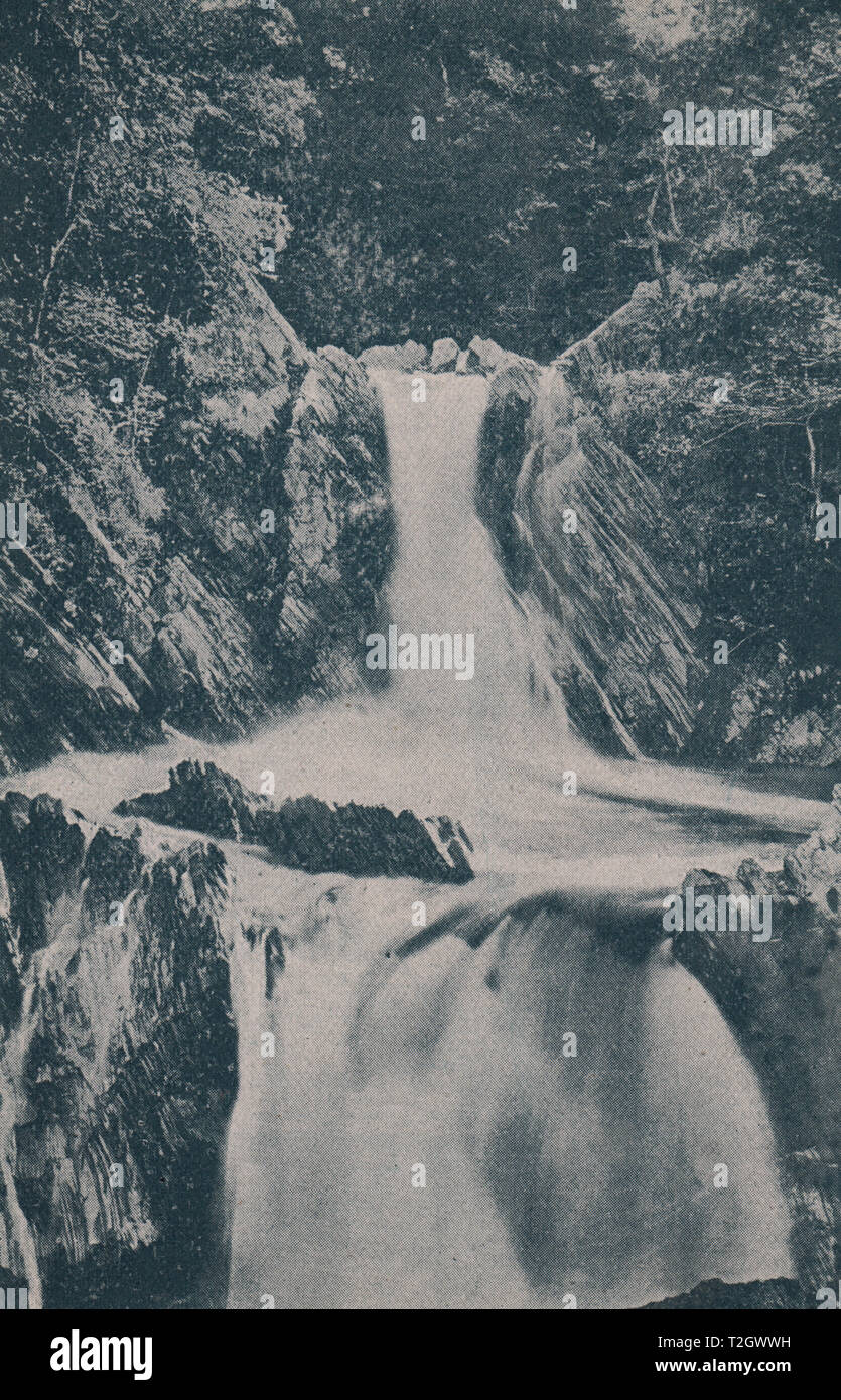 Devil's Bridge Falls - Aberystwyth Stock Photo - Alamy