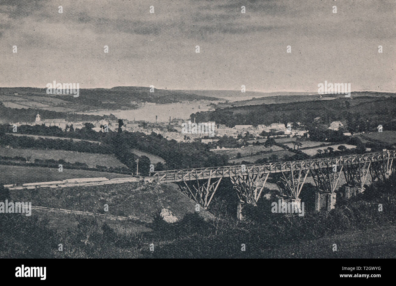 Penryn Viaduct - Falmouth Stock Photo - Alamy