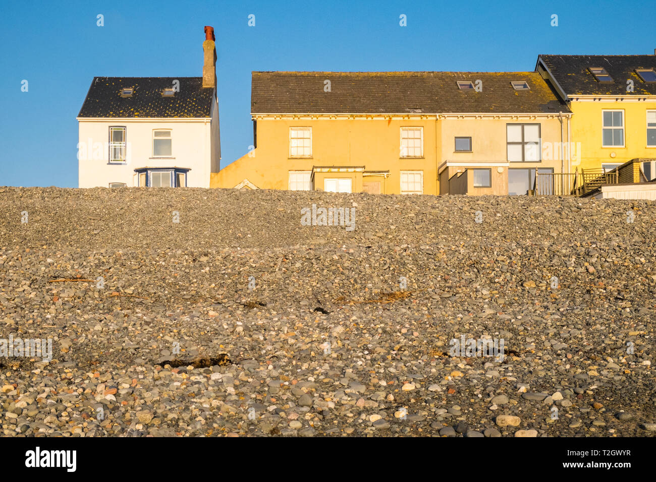Borth houses flooding hi-res stock photography and images - Alamy
