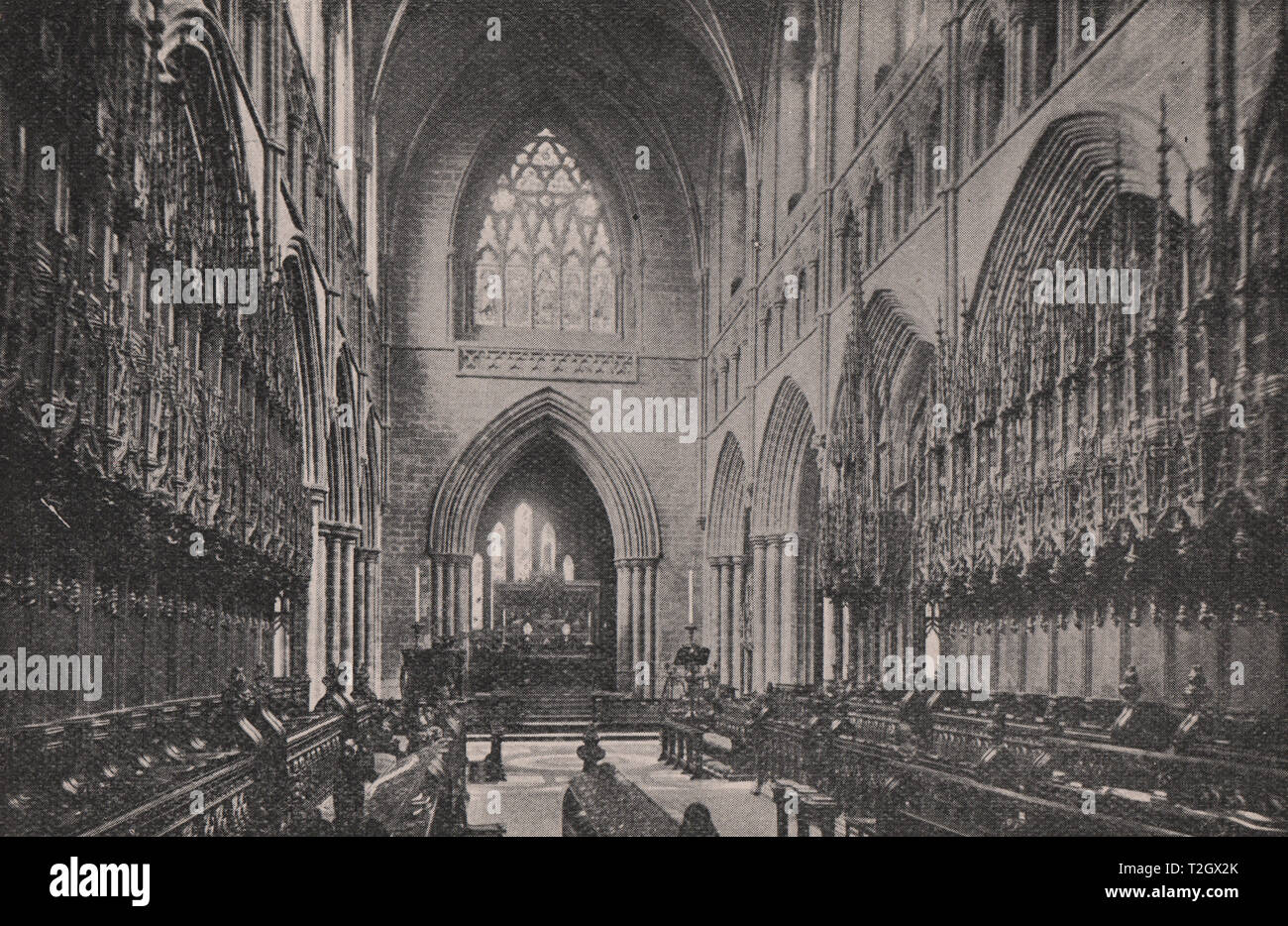 Chester cathedral choir hi-res stock photography and images - Alamy