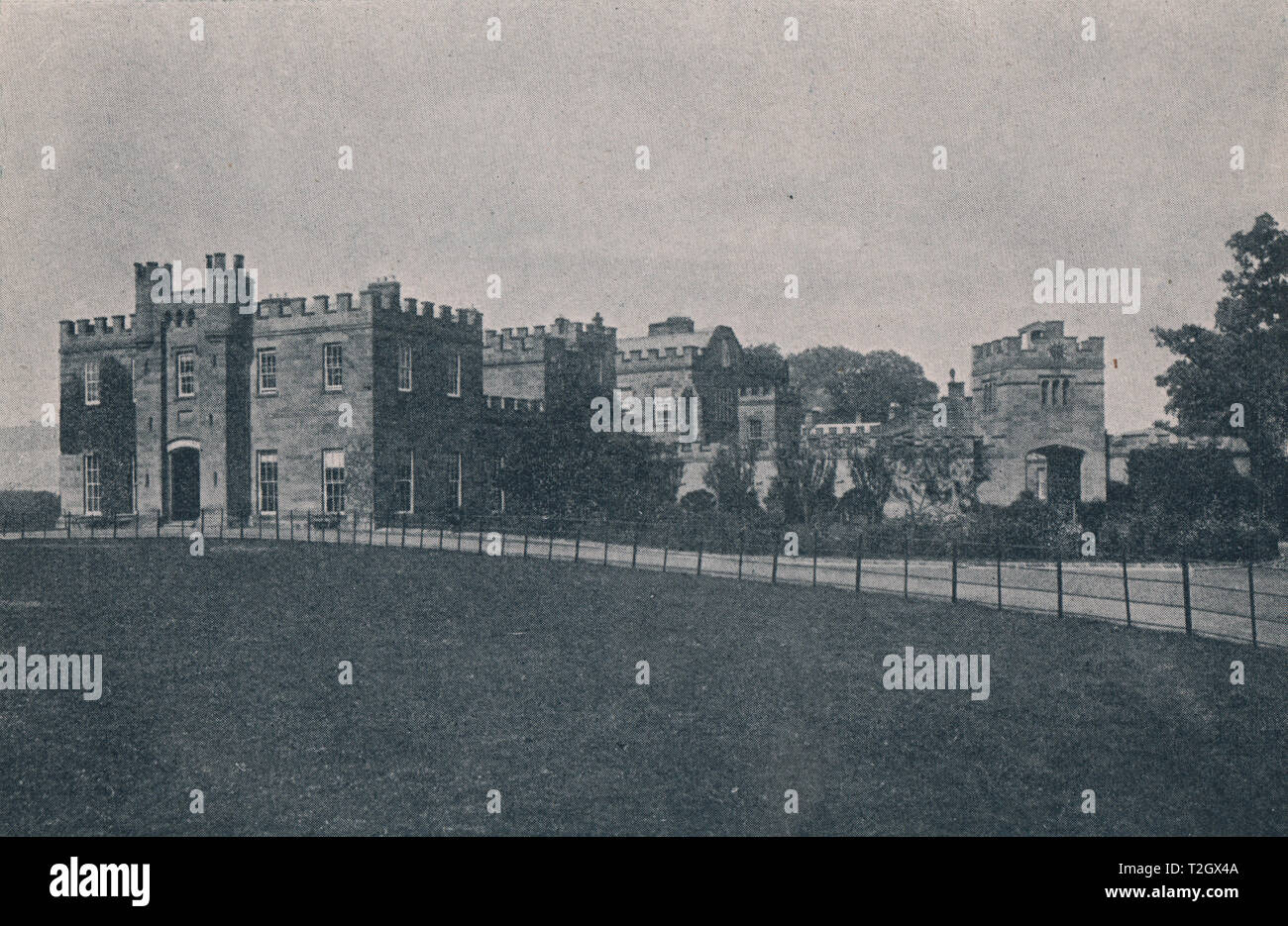 Skelton Castle - Saltburn Stock Photo - Alamy