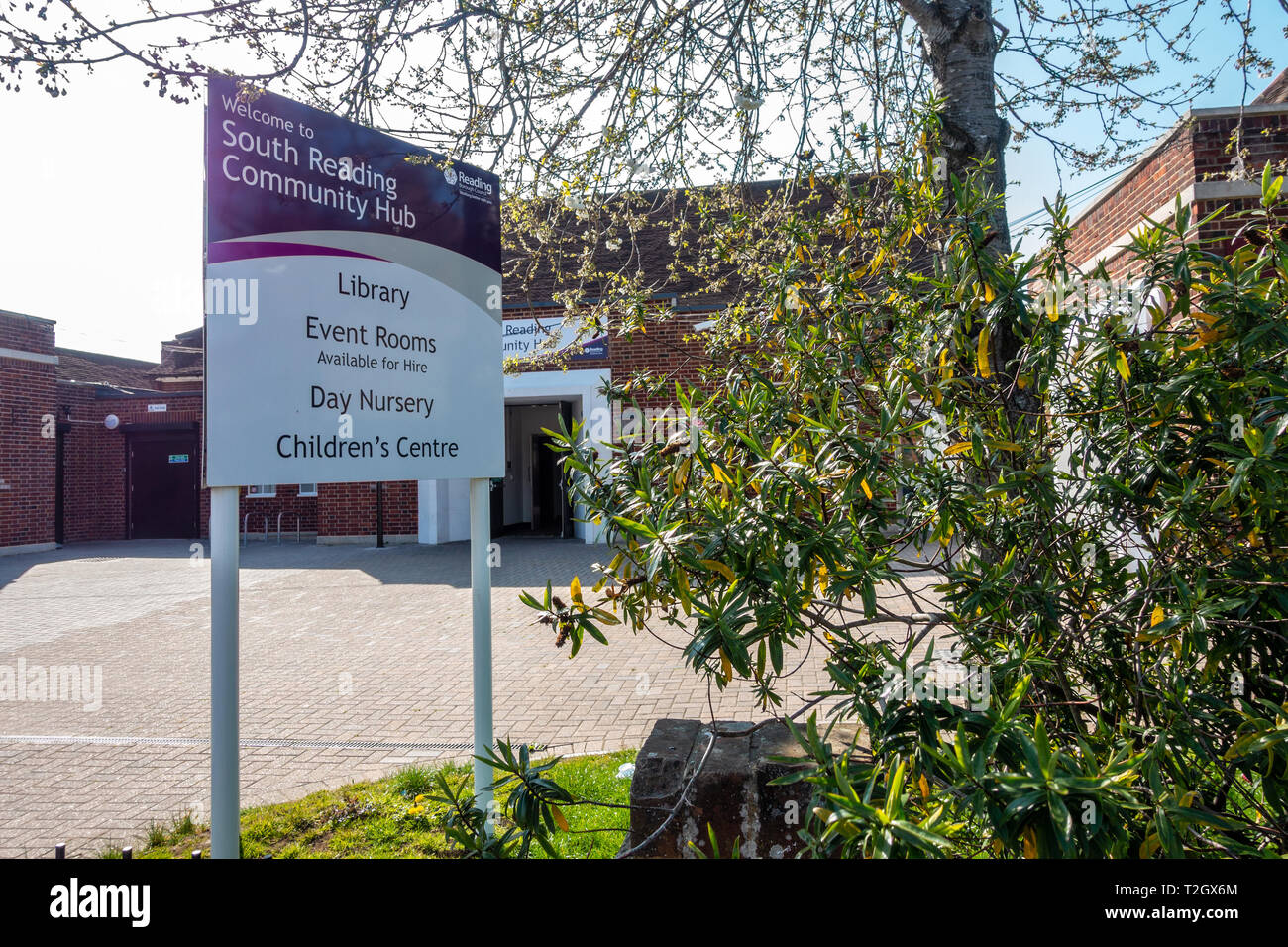 South Reading Community Hub on Northumberland Avenue in Whitley ...