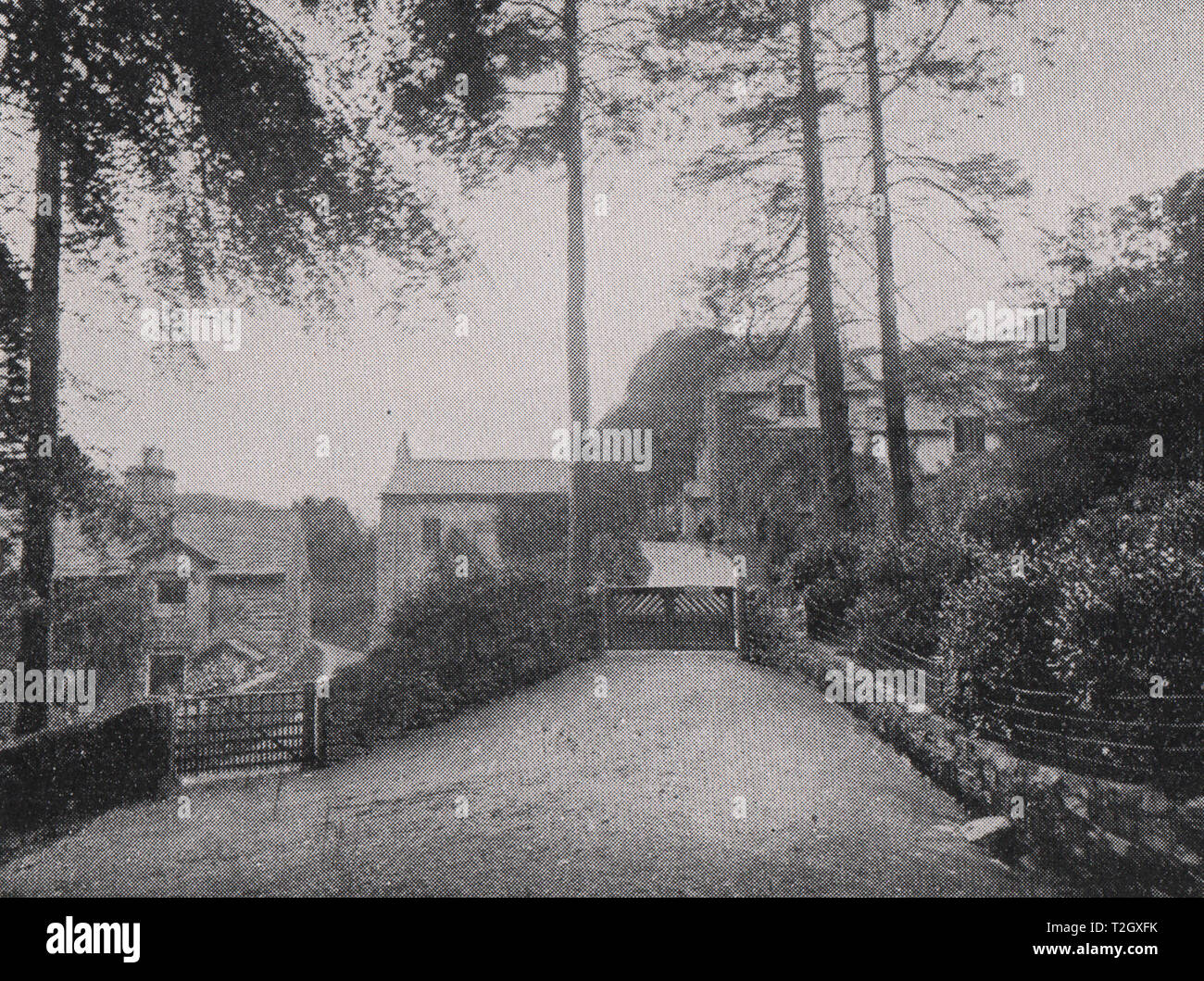 Rydal Mount (Formerly the Residence of the Poet Wordsworth Stock Photo ...