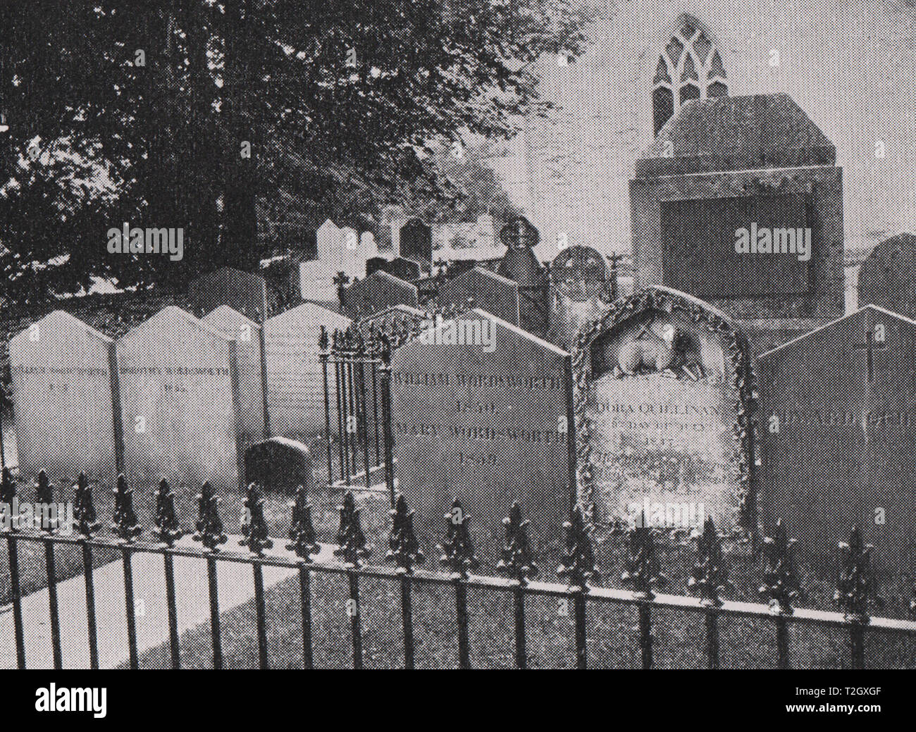 Wordsworths grave hi-res stock photography and images - Alamy