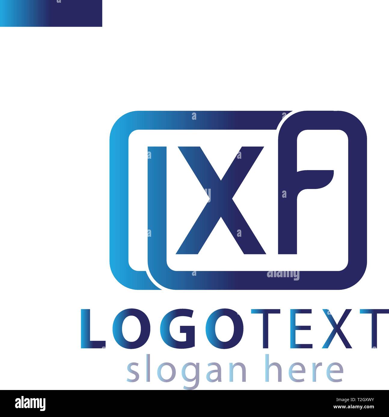 Lxf logo design hi-res stock photography and images - Alamy